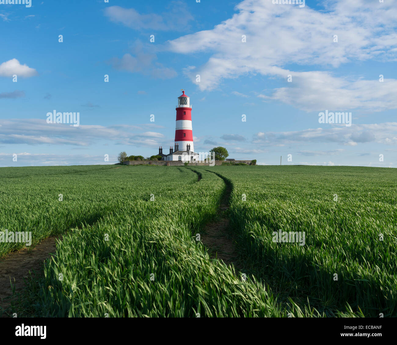 A view of Happisburgh Lighthouse, Norfolk, England Stock Photo - Alamy