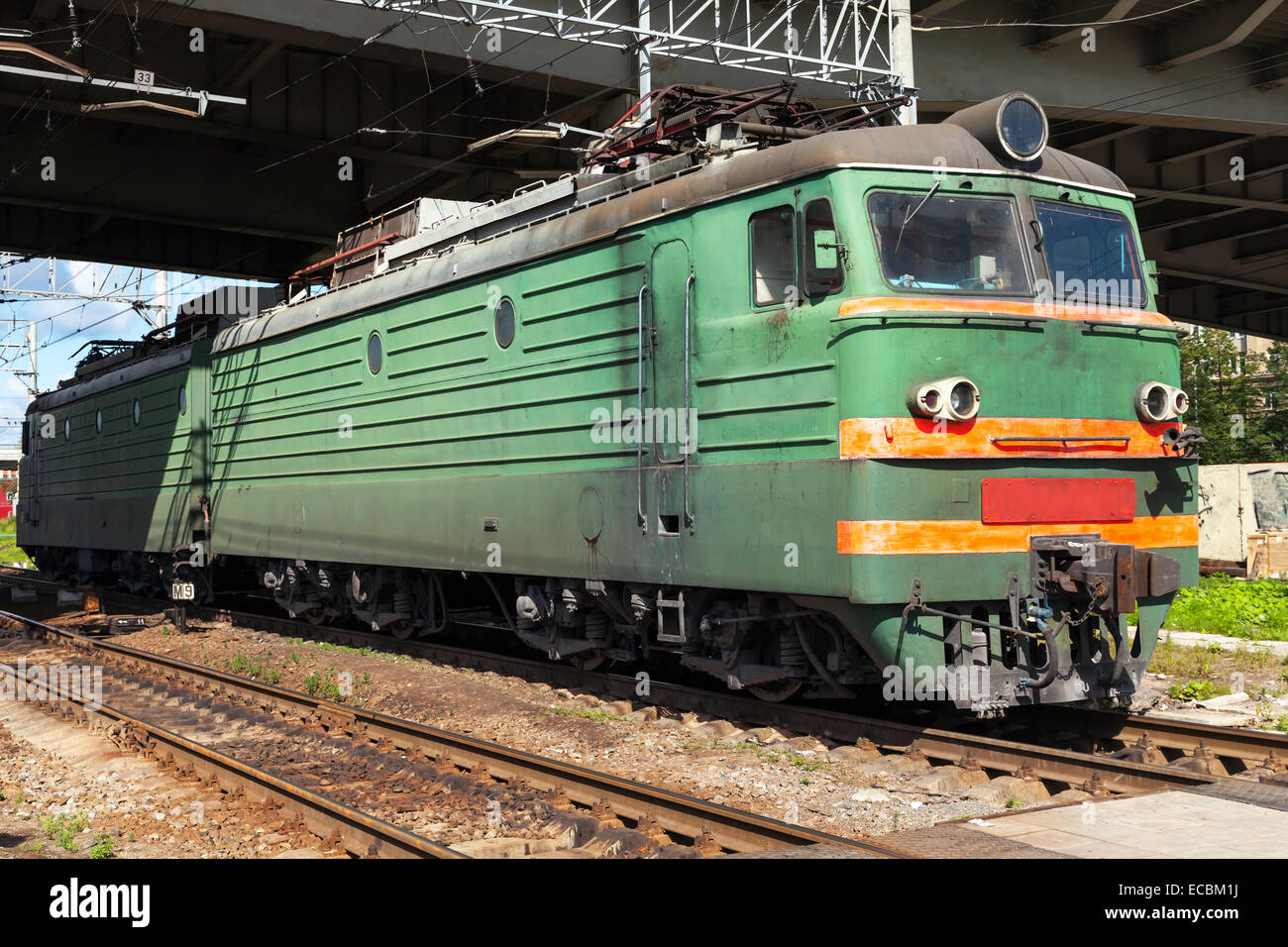 Modern freight locomotive hi-res stock photography and images - Alamy