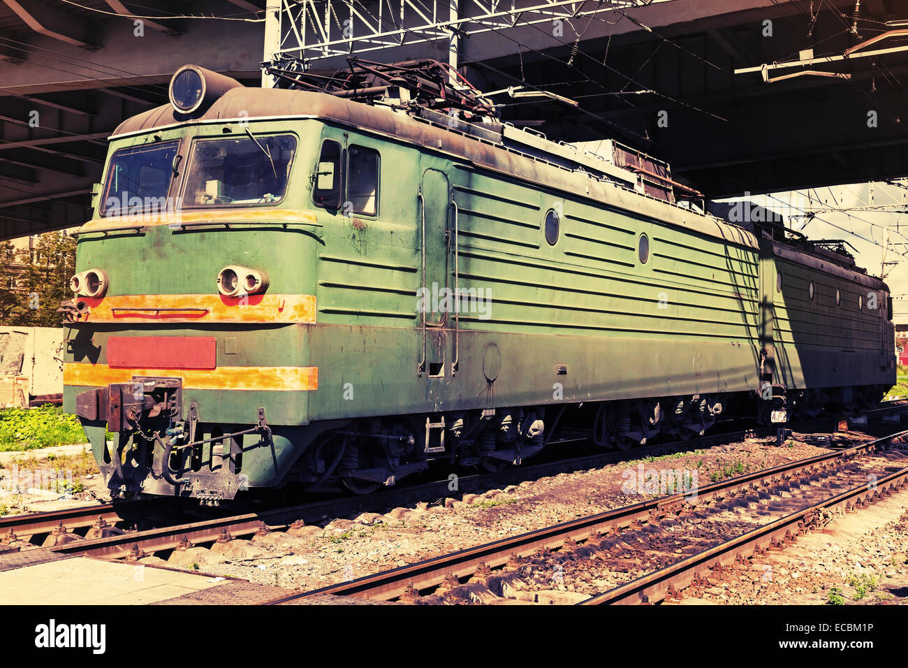 Modern freight locomotive hi-res stock photography and images - Alamy