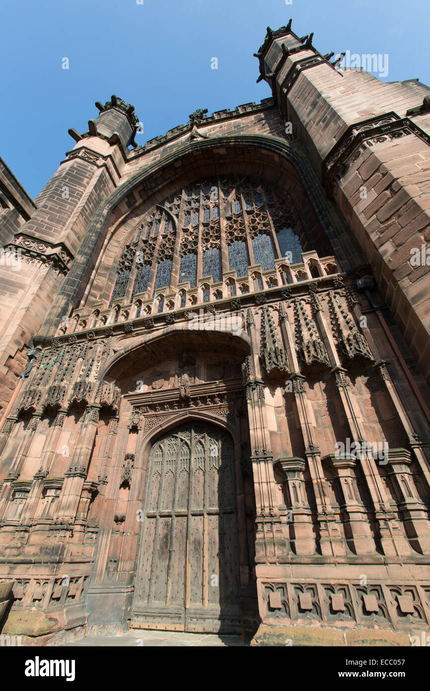 Chester cathedral door hi-res stock photography and images - Alamy