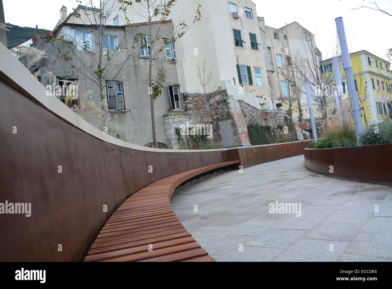 Gibraltar. 11th December, 2014. Ministers John Cortes and Paul Balban ...