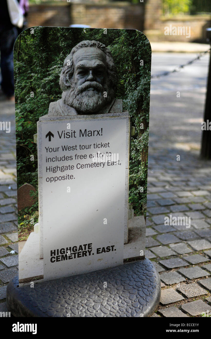 united kingdom north london highgate cemetery west Stock Photo - Alamy