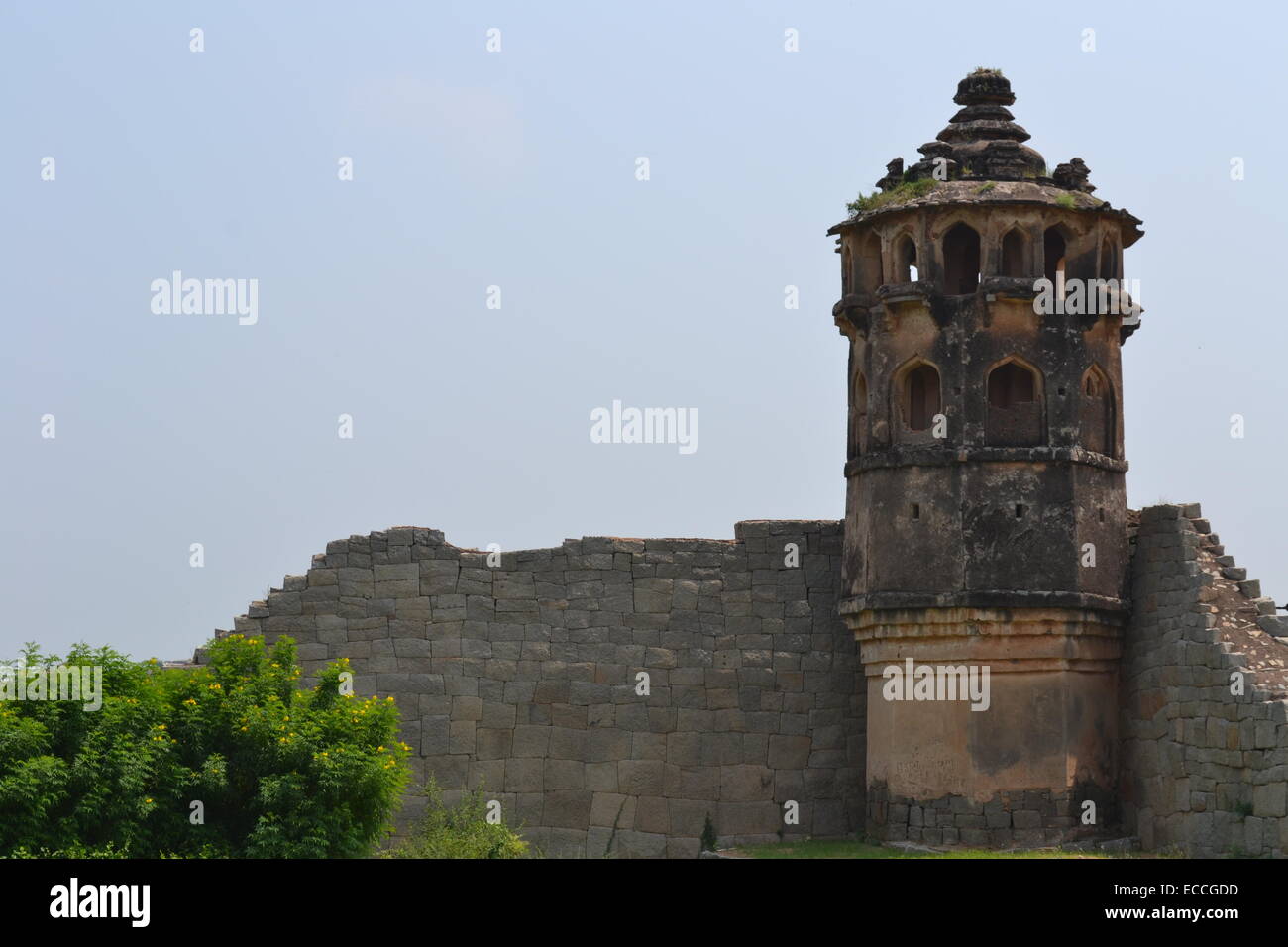 Watch tower @ Hampi - UNESCO World Heritage site Stock Photo - Alamy