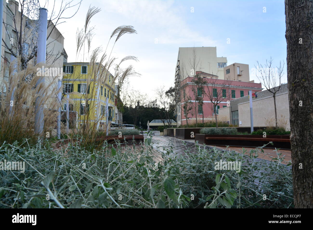 Gibraltar. 11th December, 2014. Ministers John Cortes and Paul Balban ...