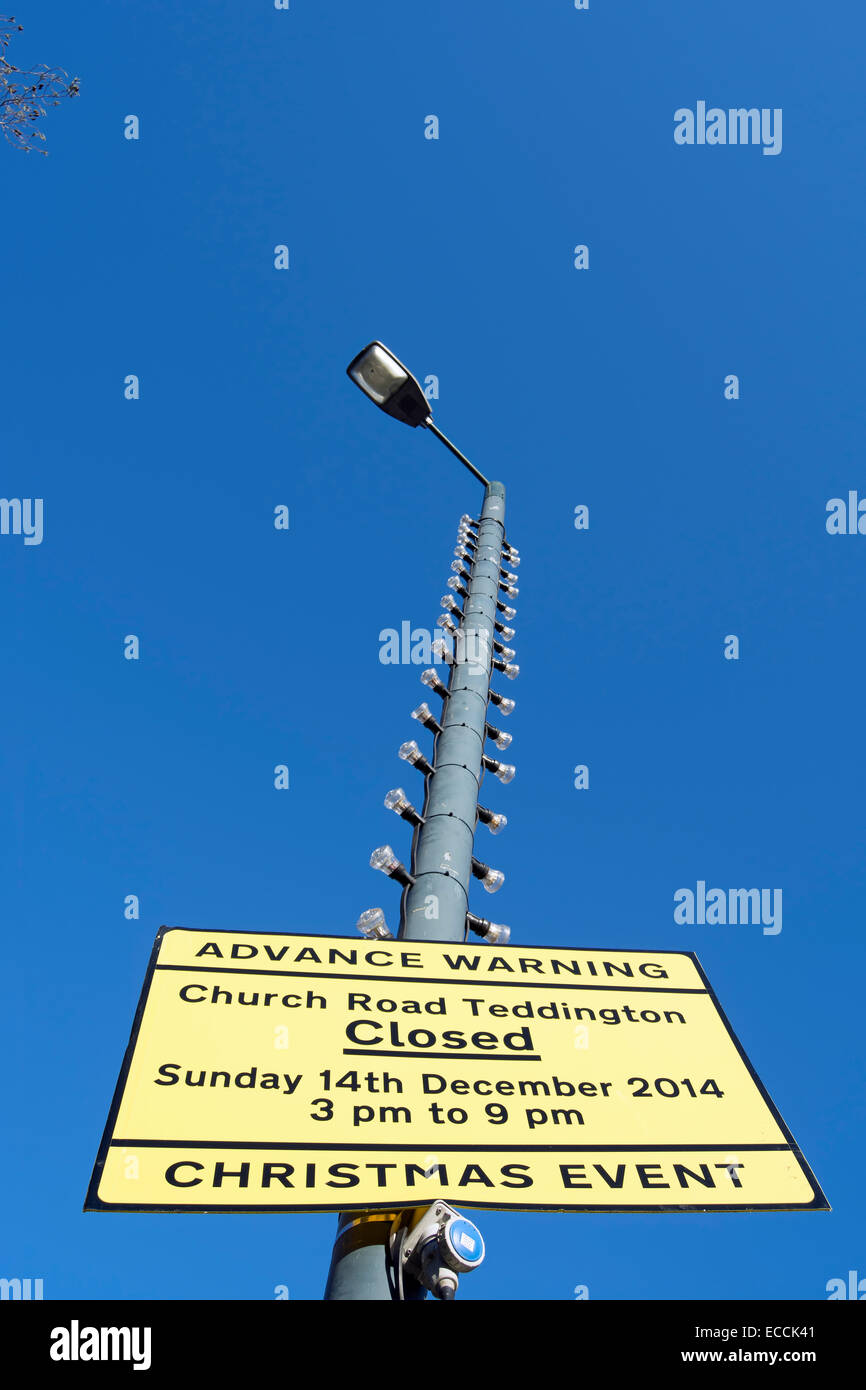 Advance warning sign hi-res stock photography and images - Alamy