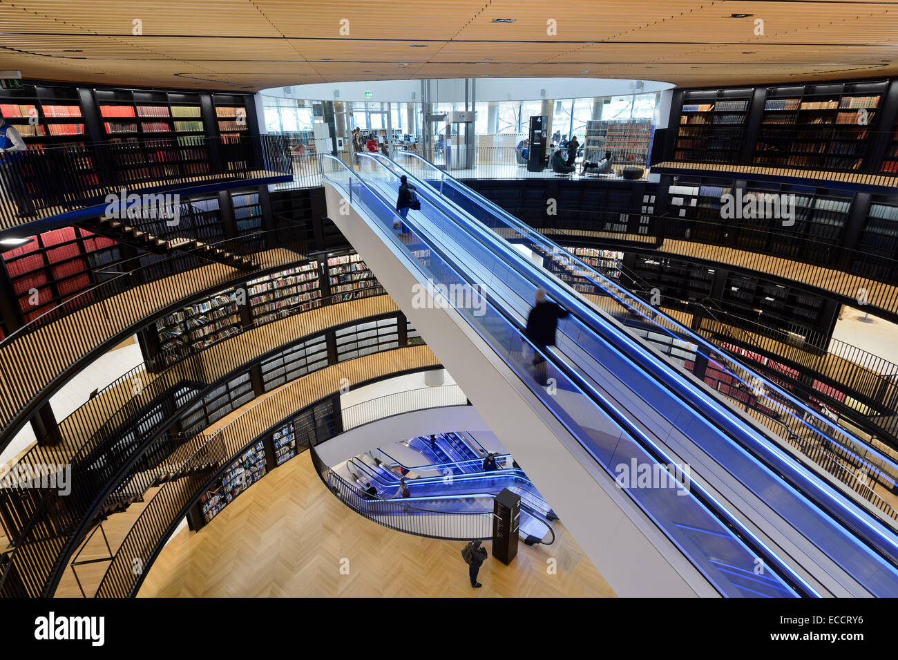 Birmingham library interior hi-res stock photography and images - Alamy