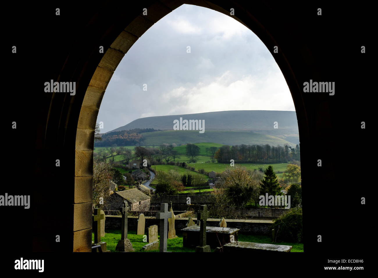 Downham village church hi-res stock photography and images - Alamy