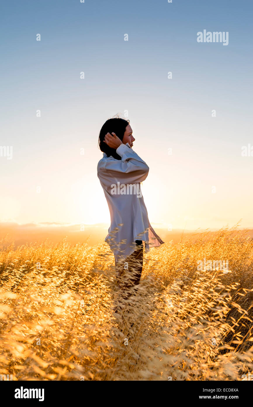 Drenched woman hi-res stock photography and images - Alamy