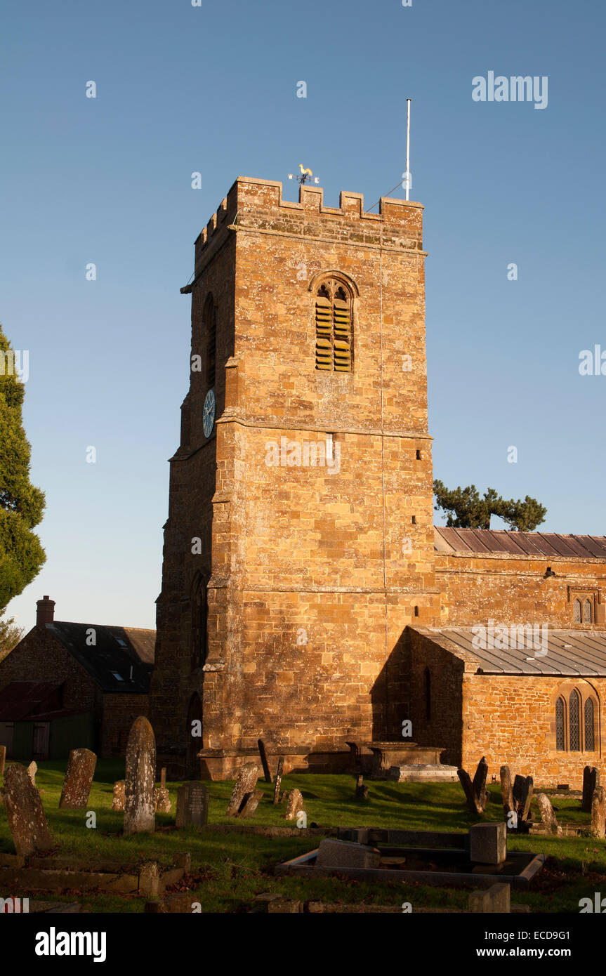 St. Mary Magdalene Church, Wardington, Oxfordshire, England, UK Stock ...