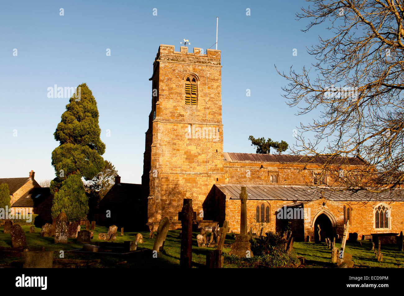 St. Mary Magdalene Church, Wardington, Oxfordshire, England, UK Stock ...
