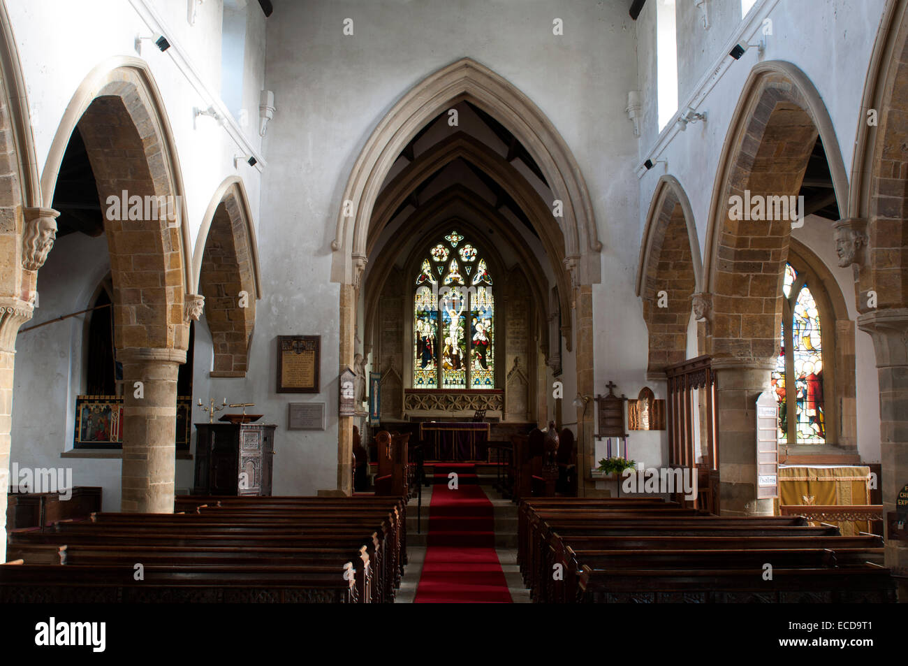 St. Mary the Virgin Church, Culworth, Northamptonshire, England, UK ...