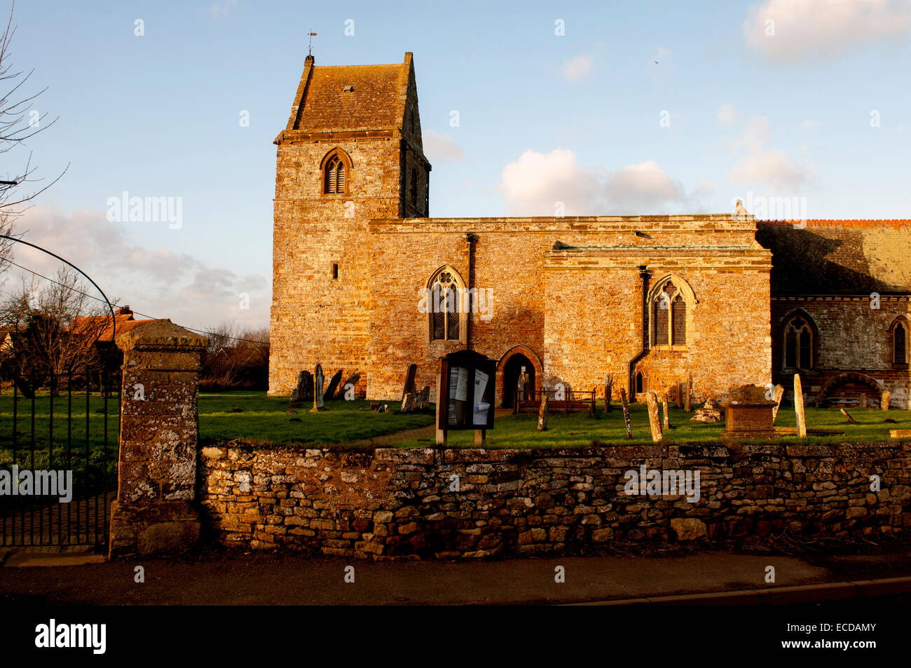 St. Luke`s Church, Cold Higham, Northamptonshire, England, UK Stock ...
