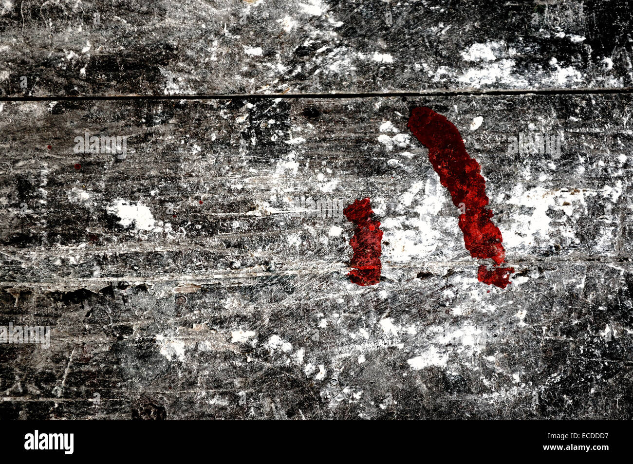 Abstract gray texture background with red marks resembling "A" letter ...