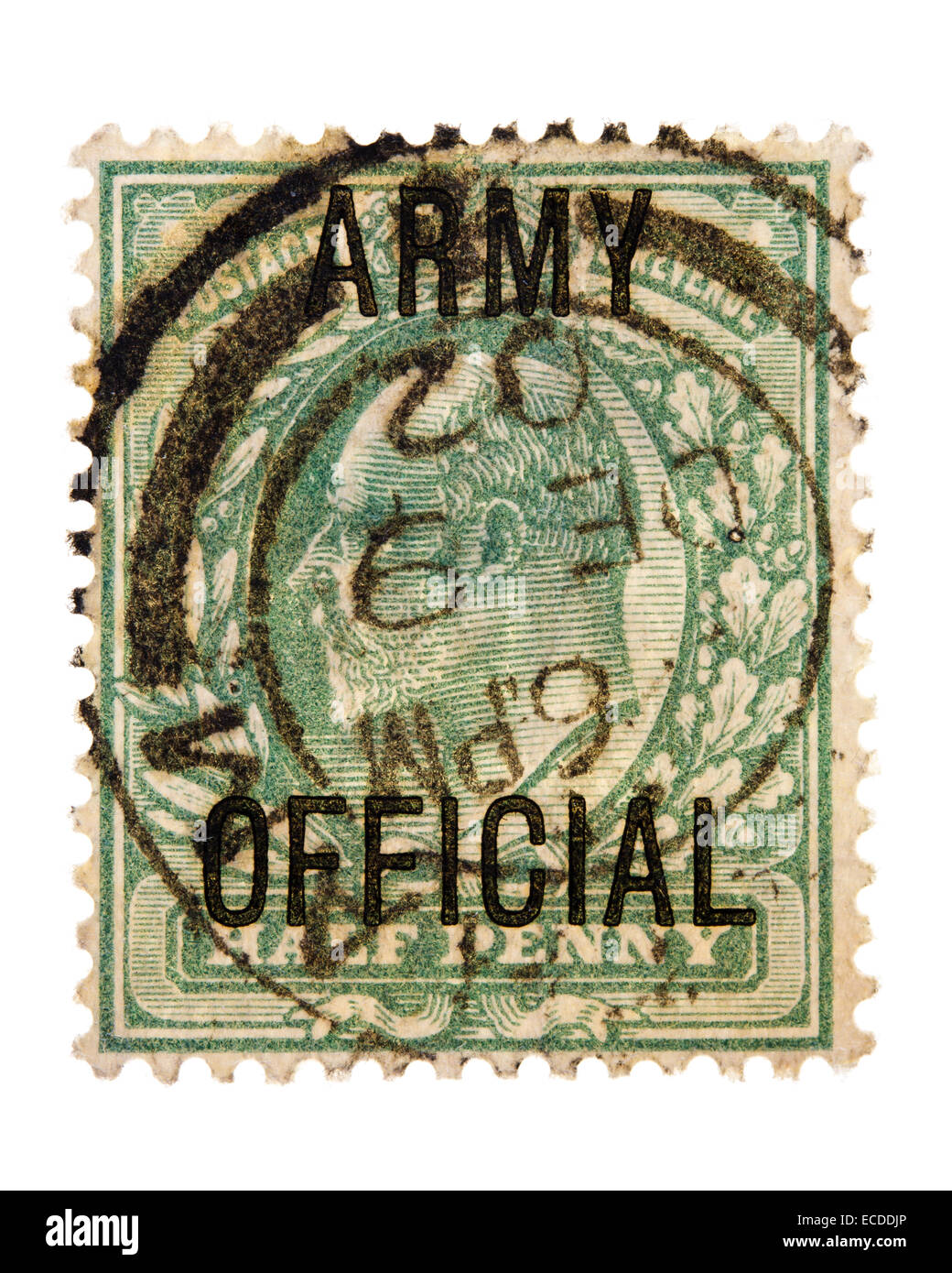 Postage stamp for official mail Cut Out Stock Images & Pictures - Alamy