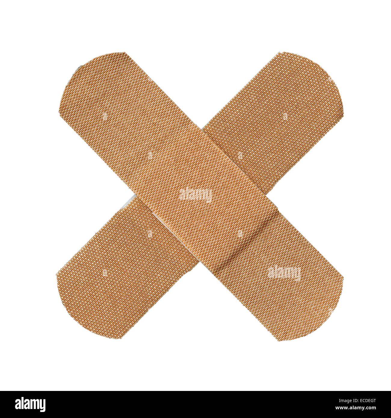 First aid plaster isolated on white background Stock Photo - Alamy