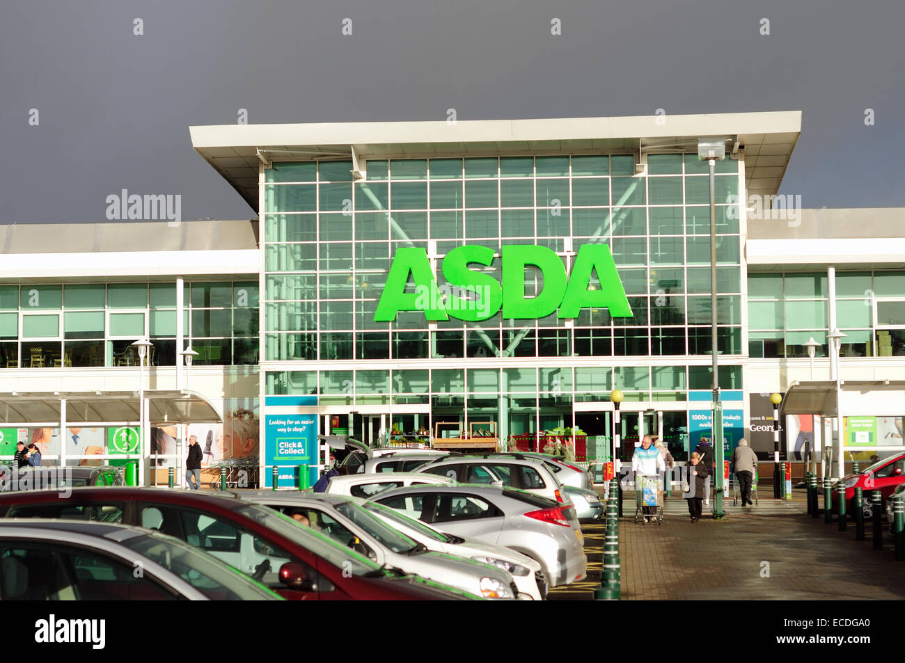 Asda Supermarket ,Forest Town Mansfield ,UK Stock Photo - Alamy