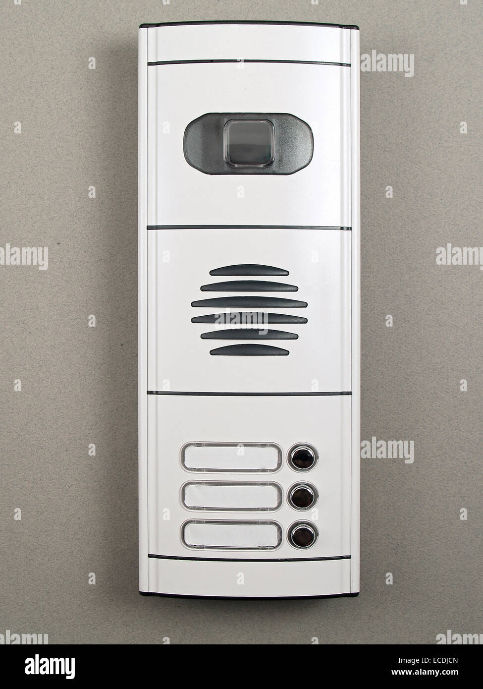 Entrance door intercom Stock Photo - Alamy