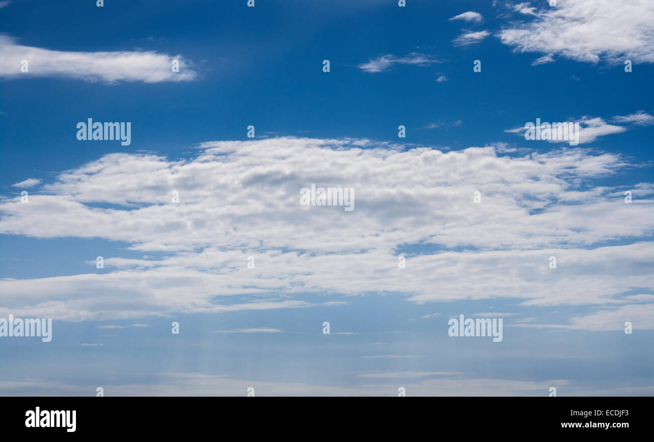 blue sky and large clouds Stock Photo - Alamy