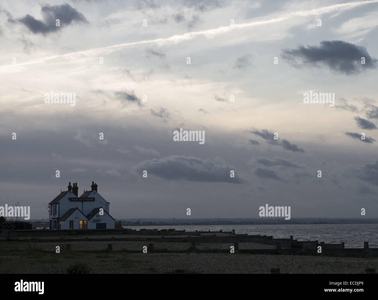 Famous pub on the beach (The Old Neptune known as the Neppy by locals ...