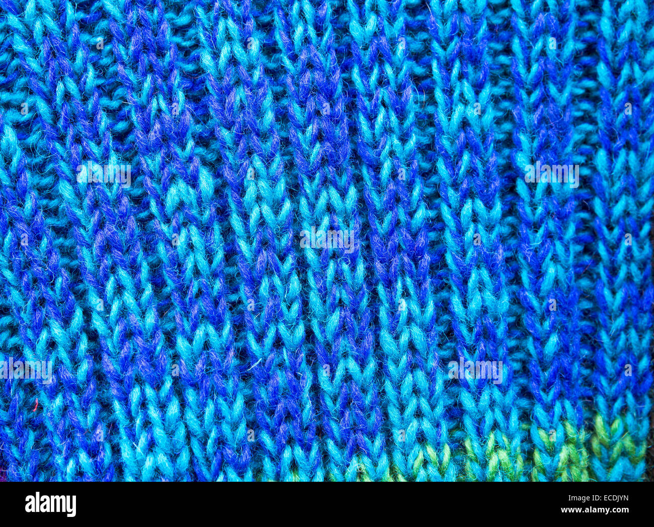 Blue and turquoise wool fabric as a background Stock Photo - Alamy