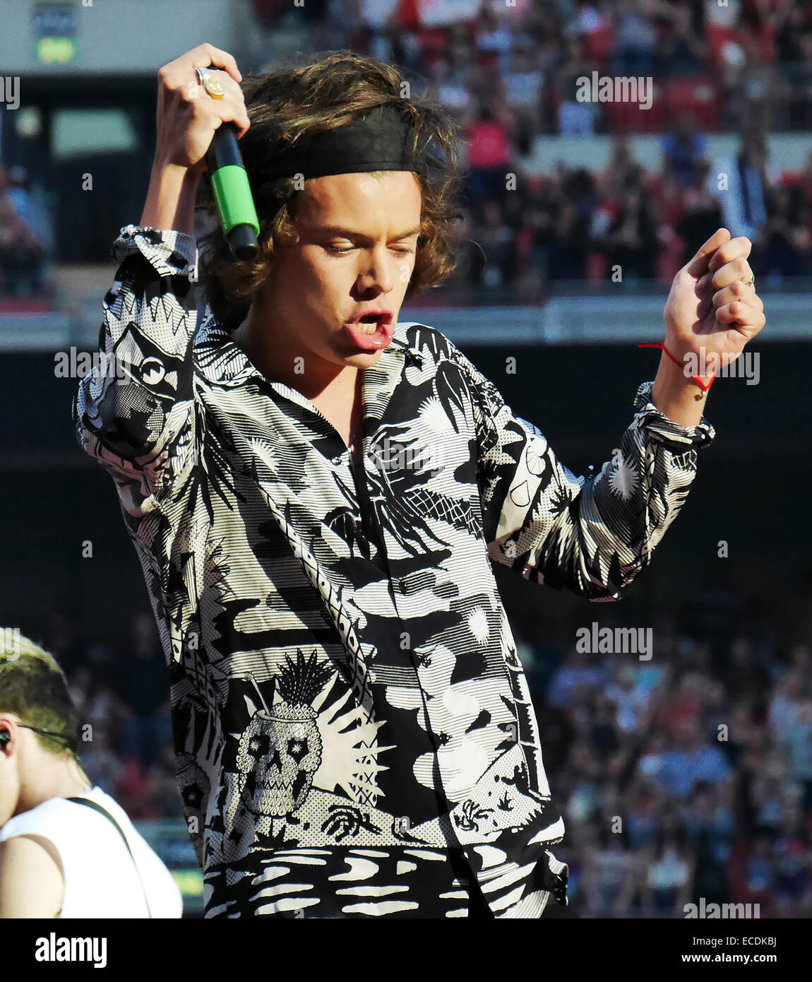 One Direction perform live in concert at Wembley Stadium Featuring ...