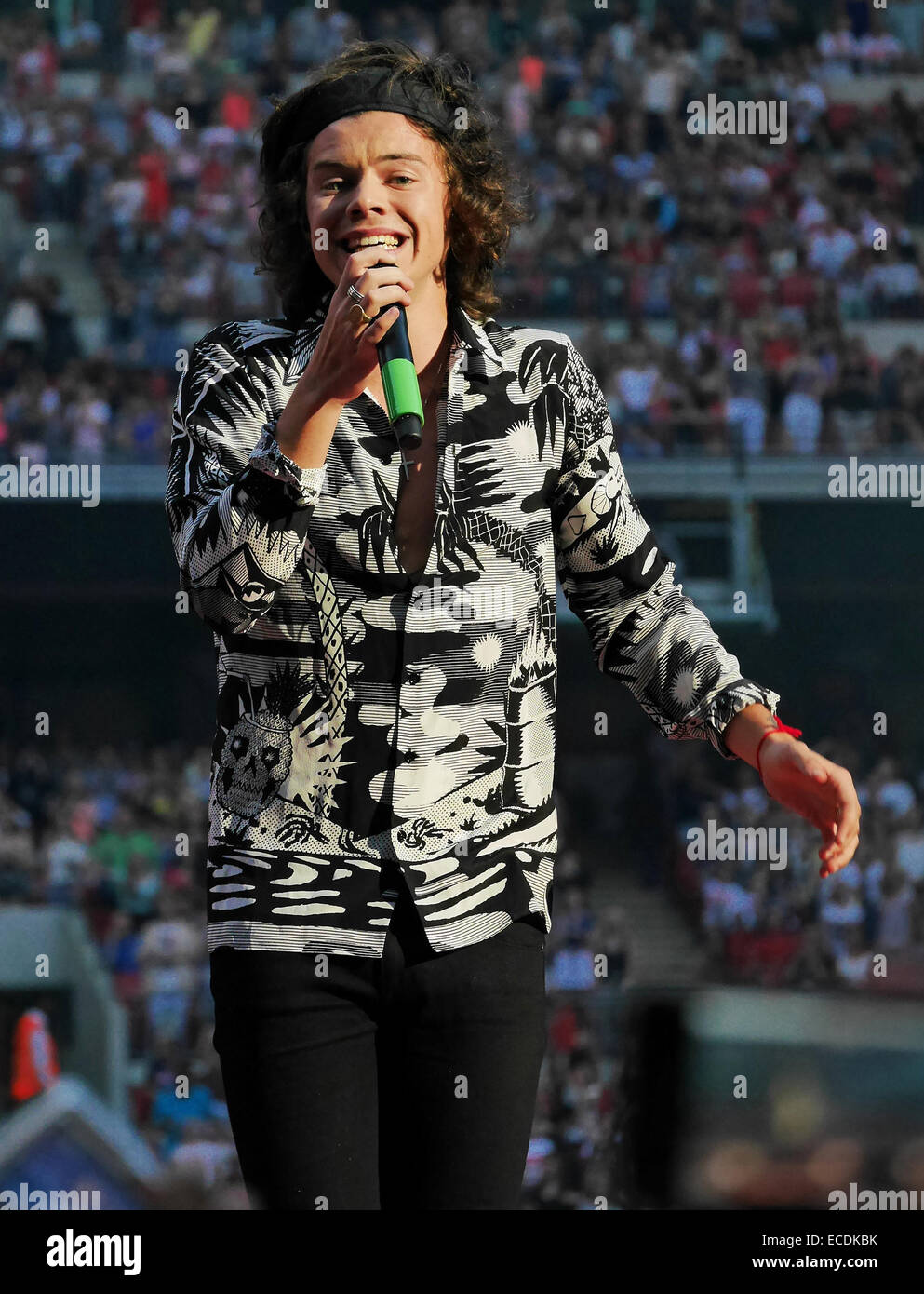 One Direction perform live in concert at Wembley Stadium Featuring ...