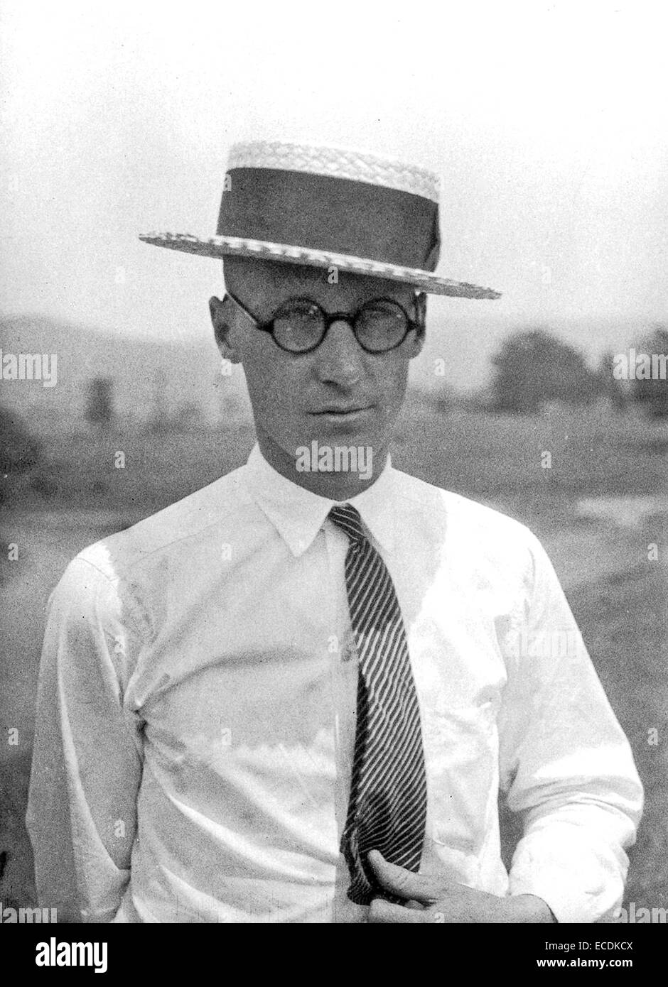 JOHN T. SCOPES (1900-1970) teacher in Dayton, Tennessee, in 1925 just ...