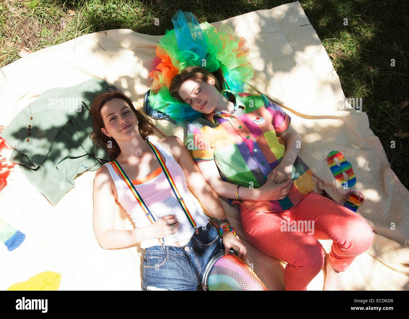 LIFE PARTNERS 2014 Magnolia Pictures film with Leighton Meester at left ...