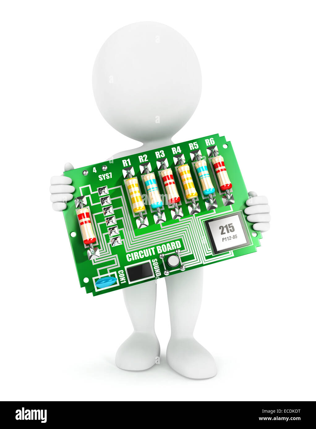 3d Electronic Schematic