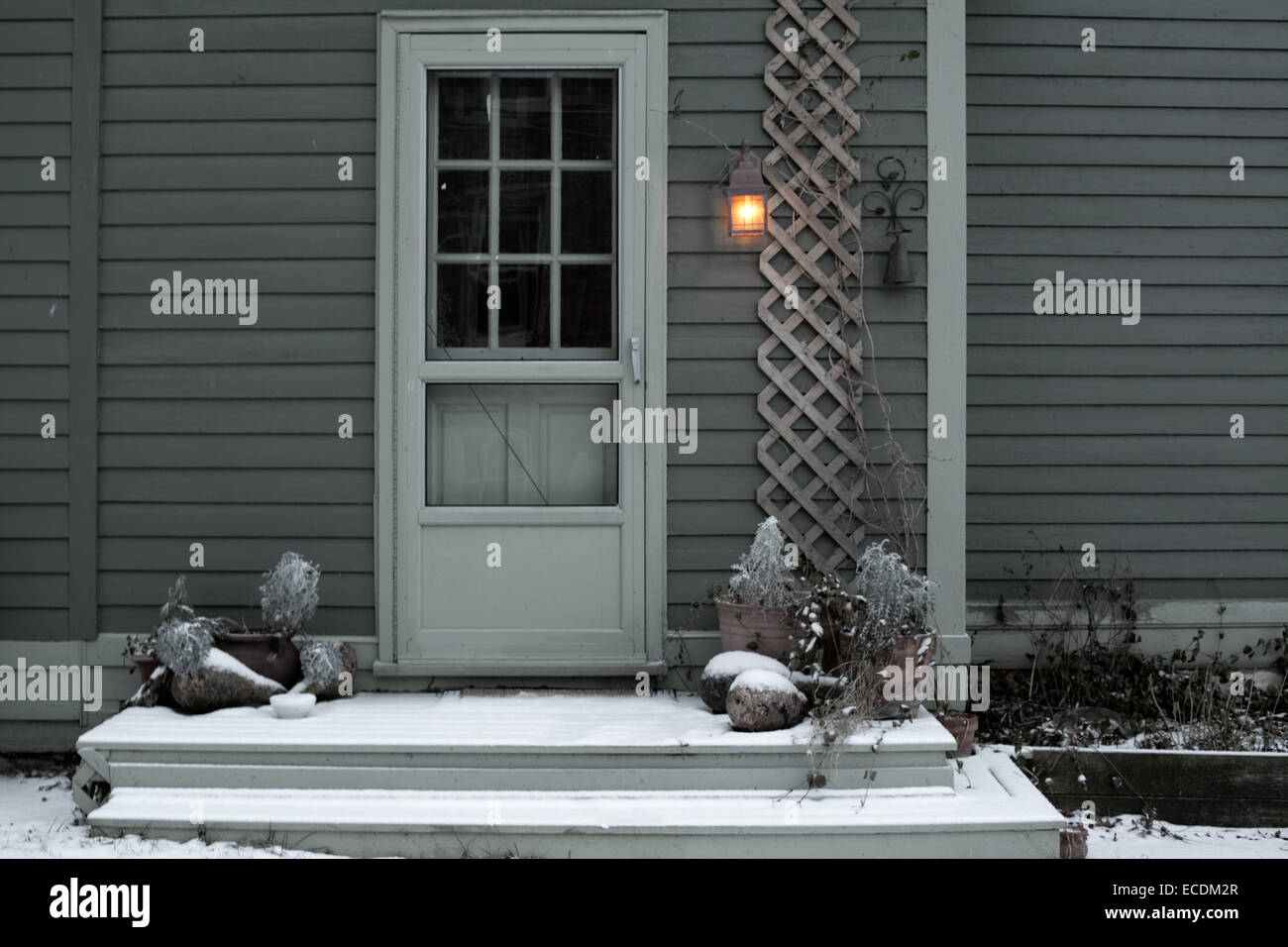 Entrance winter hi-res stock photography and images - Alamy