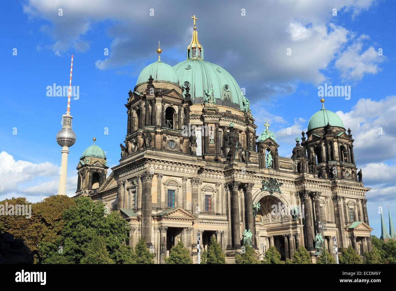 Berlin, Germany. Capital city architecture - Berlin Cathedral (Berliner ...