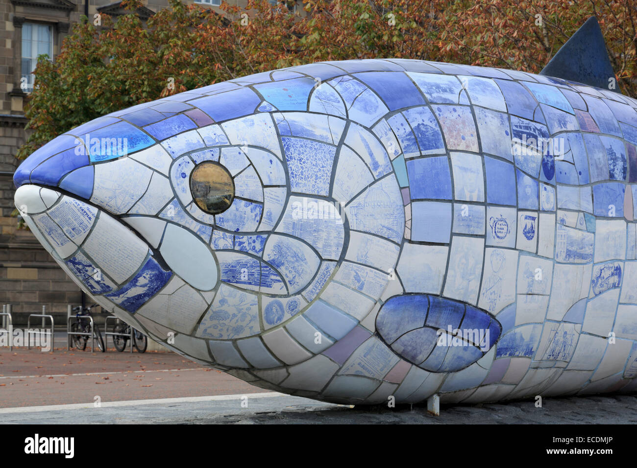 Big fish sculpture john kindness hi-res stock photography and images ...