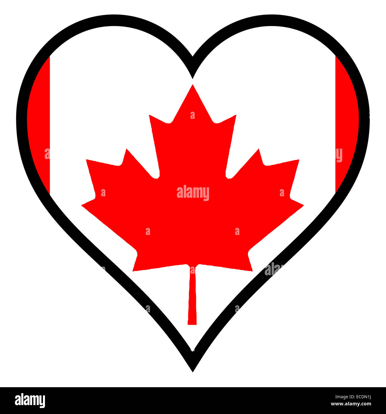 Canadian heart hi-res stock photography and images - Alamy
