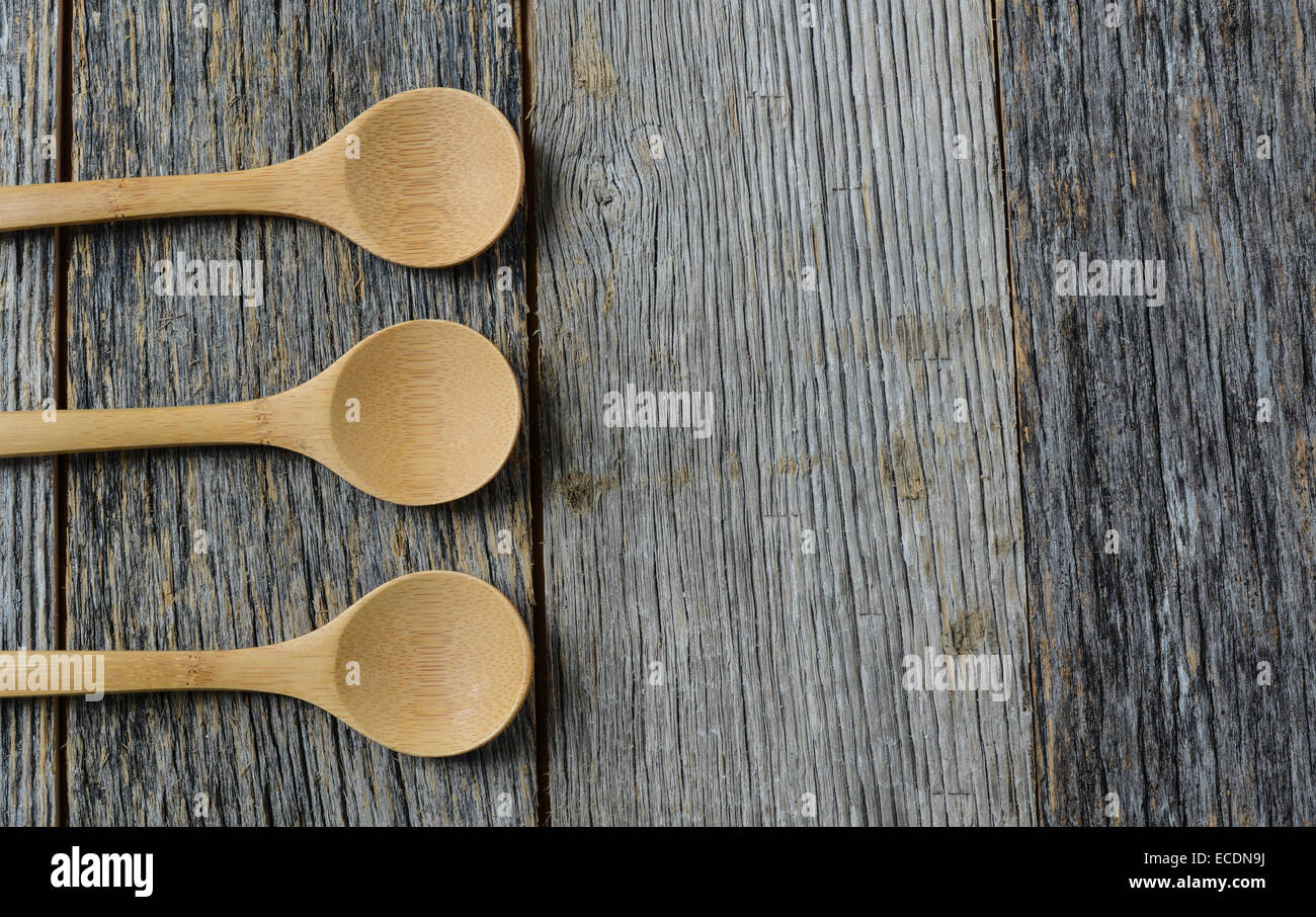 Three cooking spoons hi-res stock photography and images - Alamy