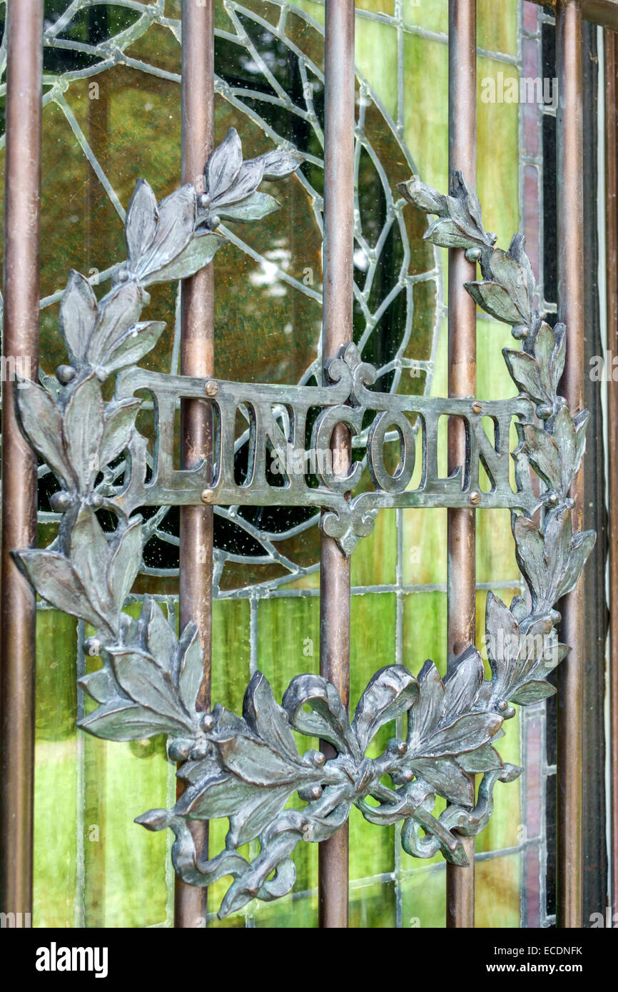 Springfield Illinois,Oak Ridge Cemetery,Abraham Lincoln Tomb & War ...