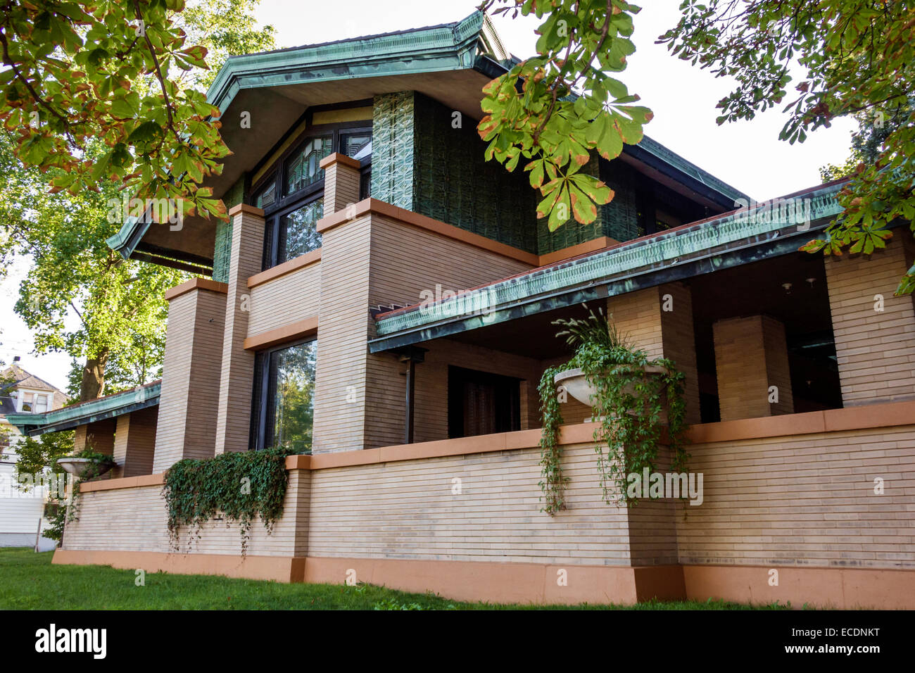 Dana Thomas House, Springfield High Resolution Stock Photography and ...