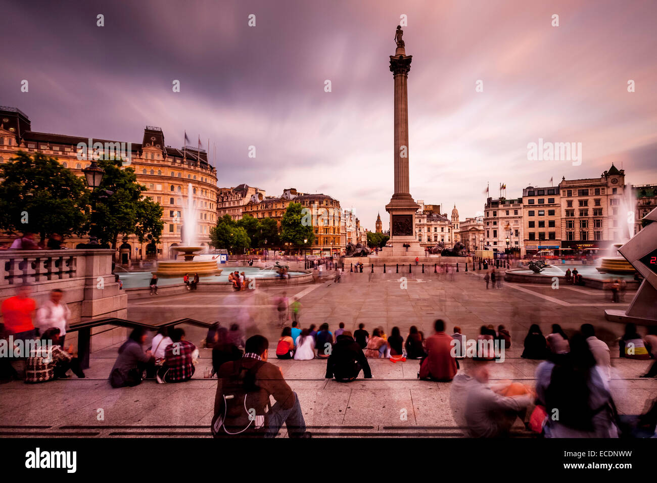 Trafalgar Square, London, England Stock Photo - Alamy