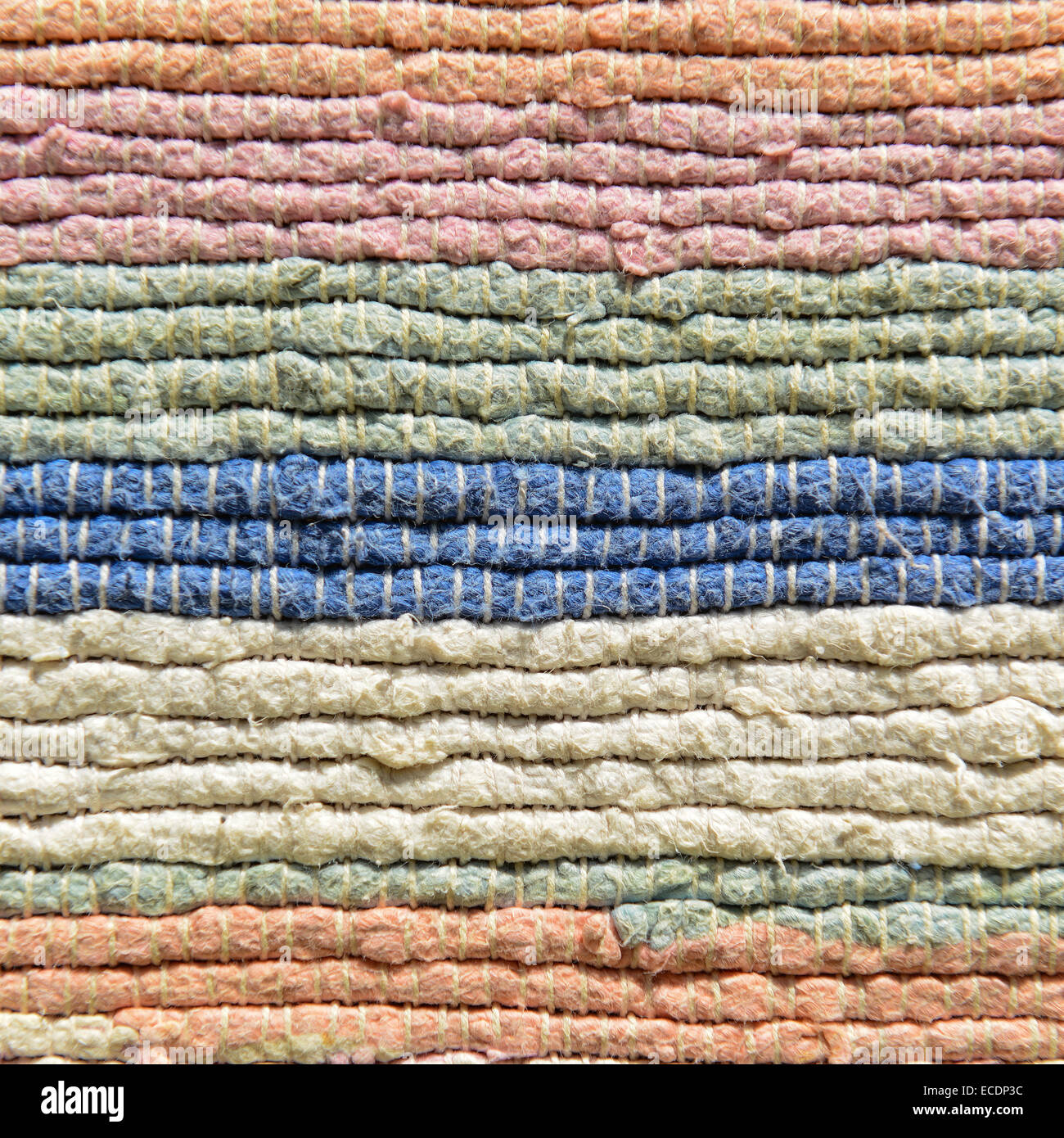 Multicolor fabric texture. Handmade traditional Thailand carpet Stock ...