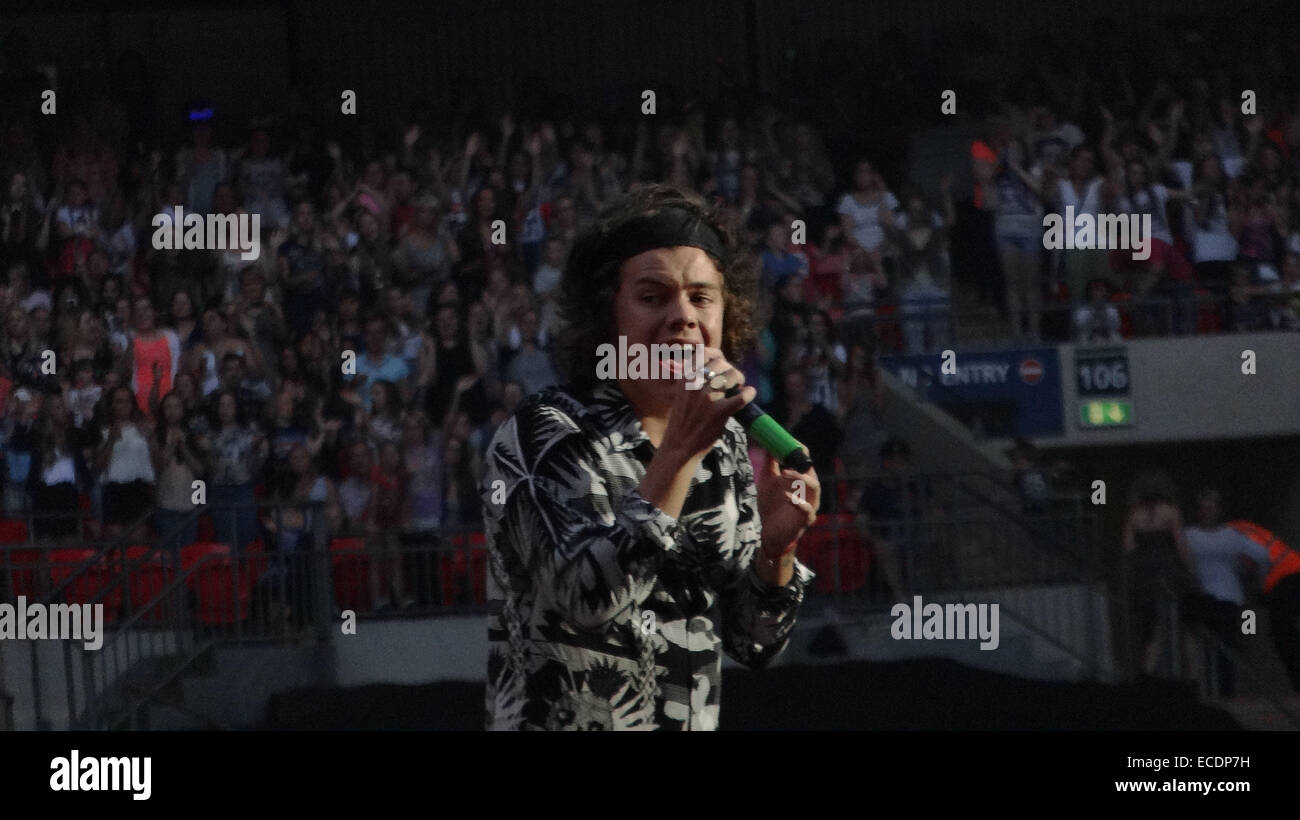 One Direction perform live in concert at Wembley Stadium Featuring ...