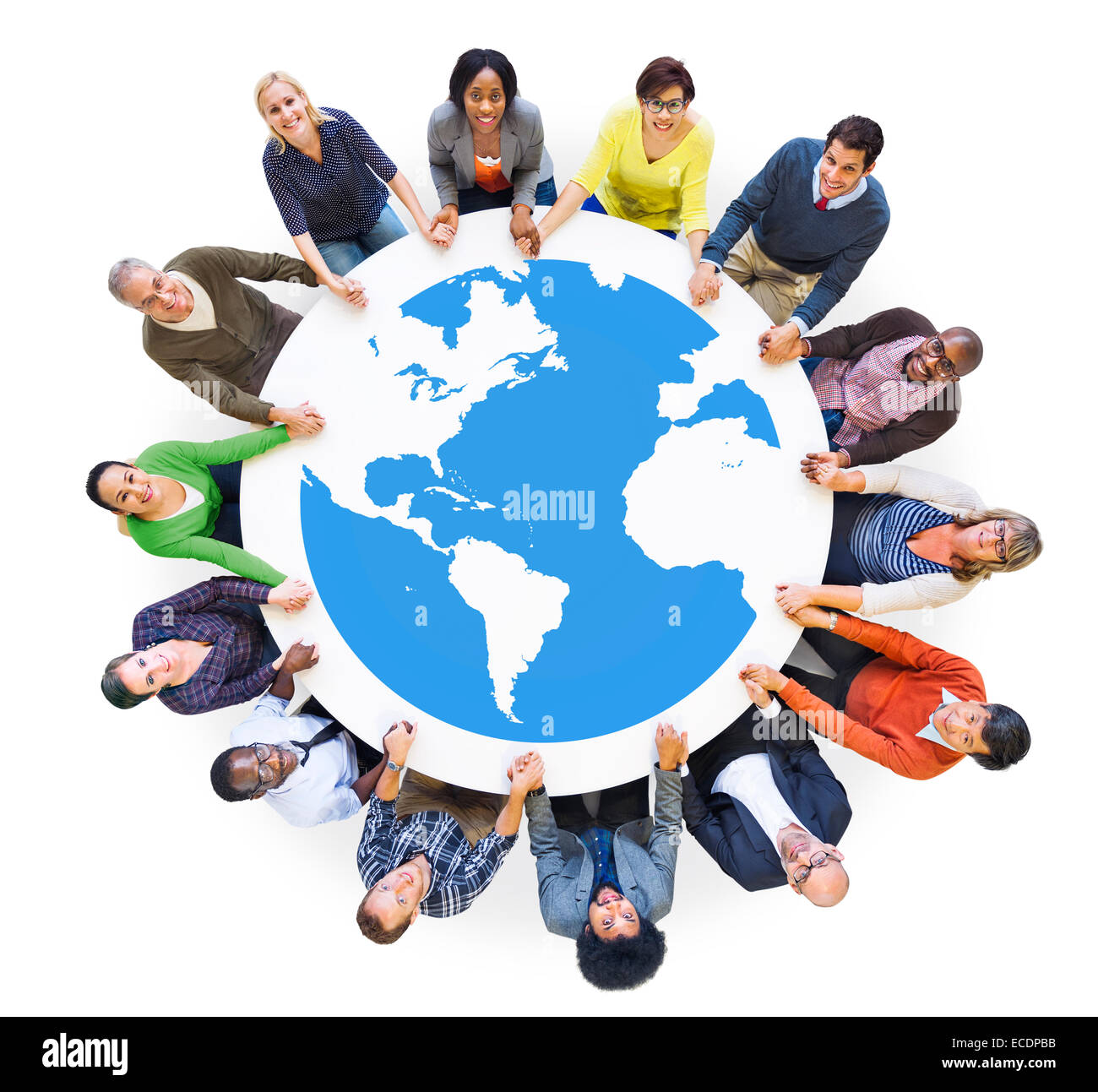 Diverse hands in a circle hi-res stock photography and images - Alamy