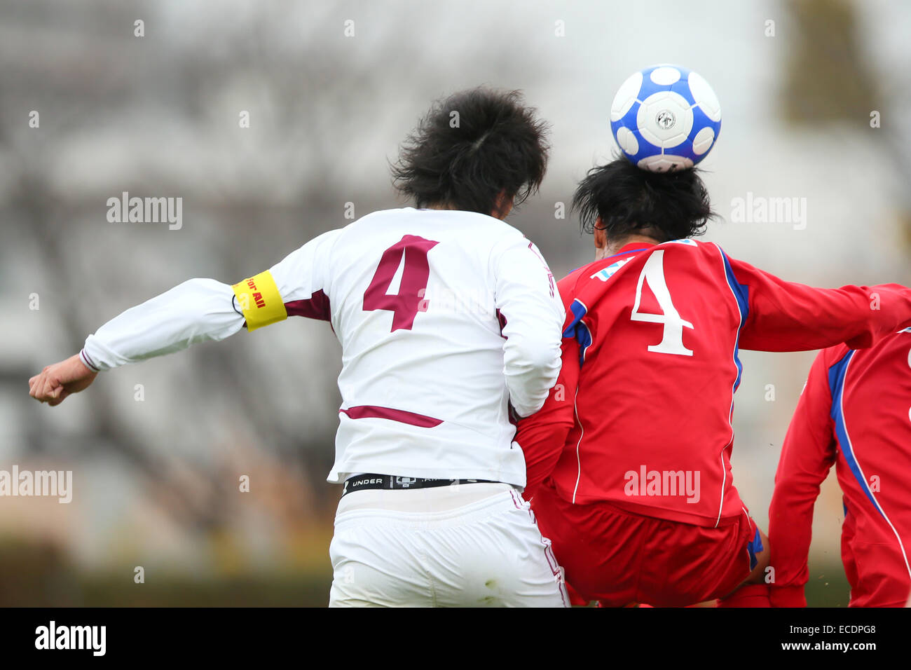 Ajinomoto Stadium West Field, Tokyo Japan. 11th Dec, 2014. (L-R) Shun ...