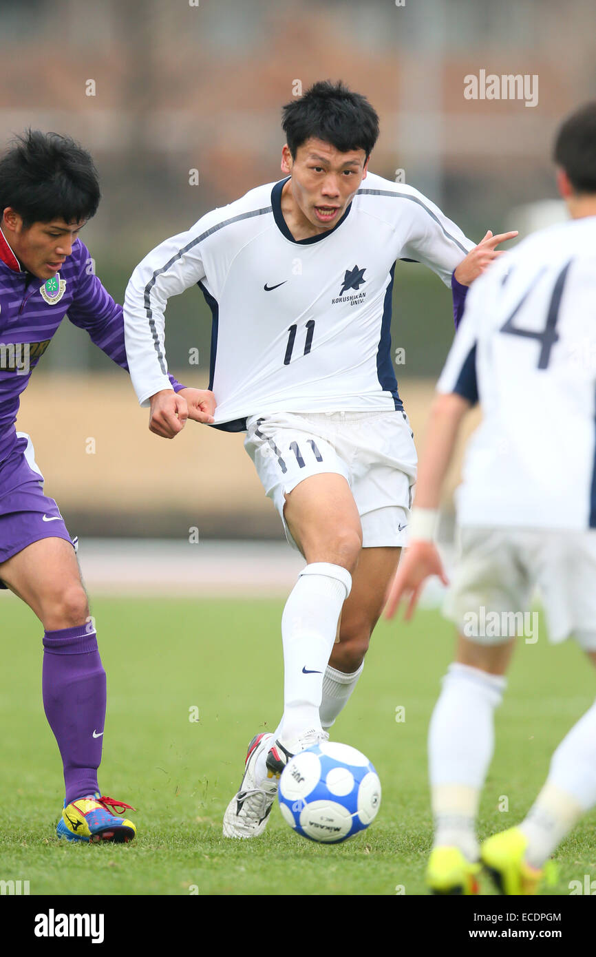 Ajinomoto Stadium West Field, Tokyo Japan. 11th Dec, 2014. Shu ...