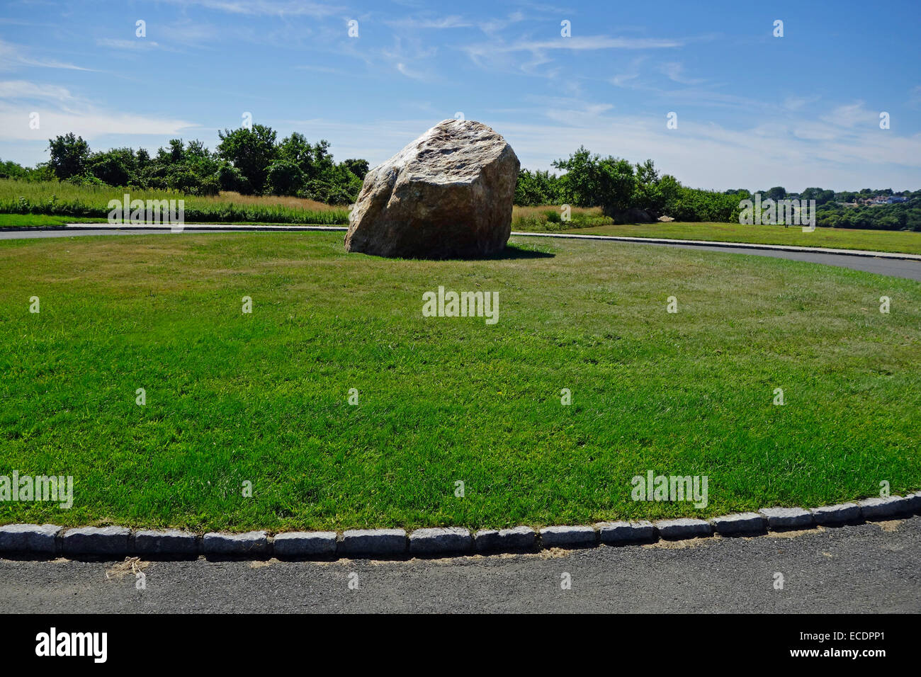 council rock in Montauk long island New York Stock Photo - Alamy