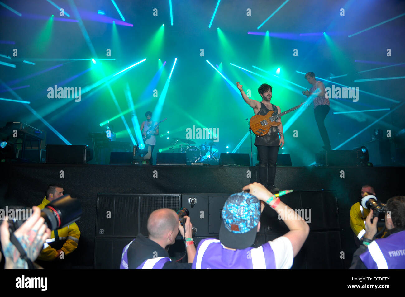 The 2014 Parklife Weekender - Day 2 - Performances Featuring: FOALS ...