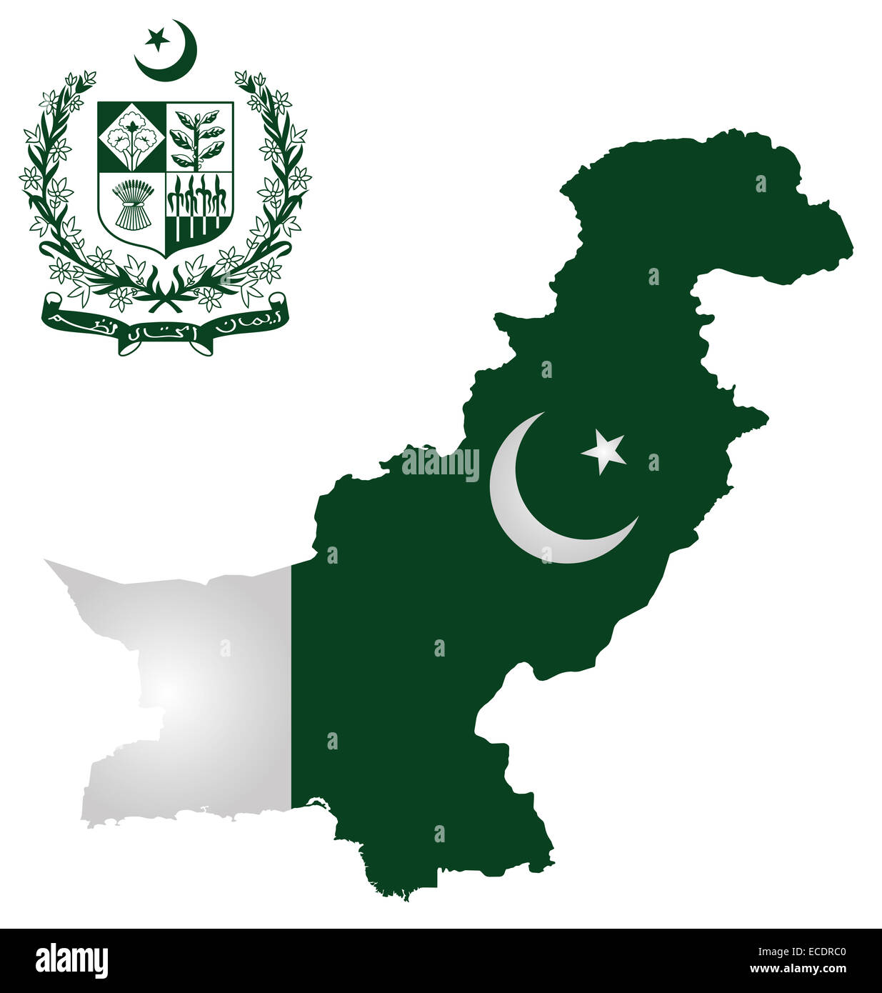 Islamic republic pakistan Cut Out Stock Images & Pictures - Alamy