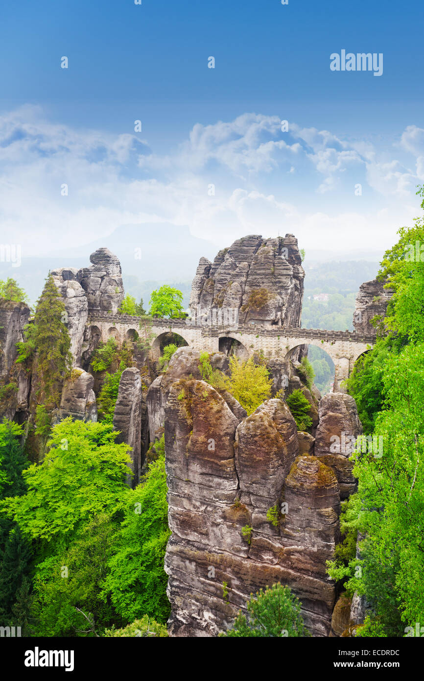Bastei bridge hi-res stock photography and images - Alamy