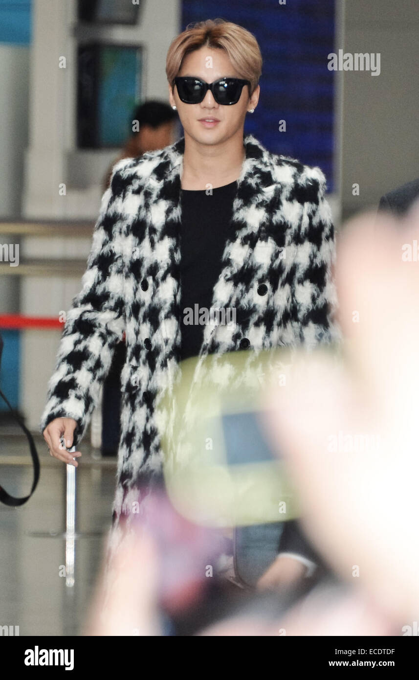 Osaka, Japan. 12th Dec, 2014. JYJ, Junsu, December 12, 2014, Osaka, Japan : Korean singer Junsu ...