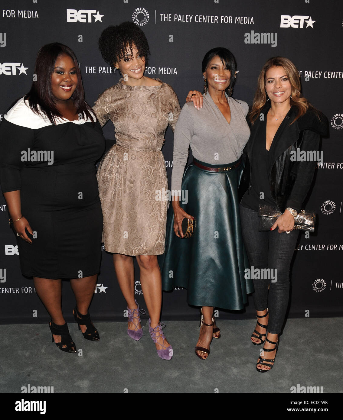 Los Angeles, California, USA. 11th Dec, 2014. Raven Goodwin, Latarsha ...