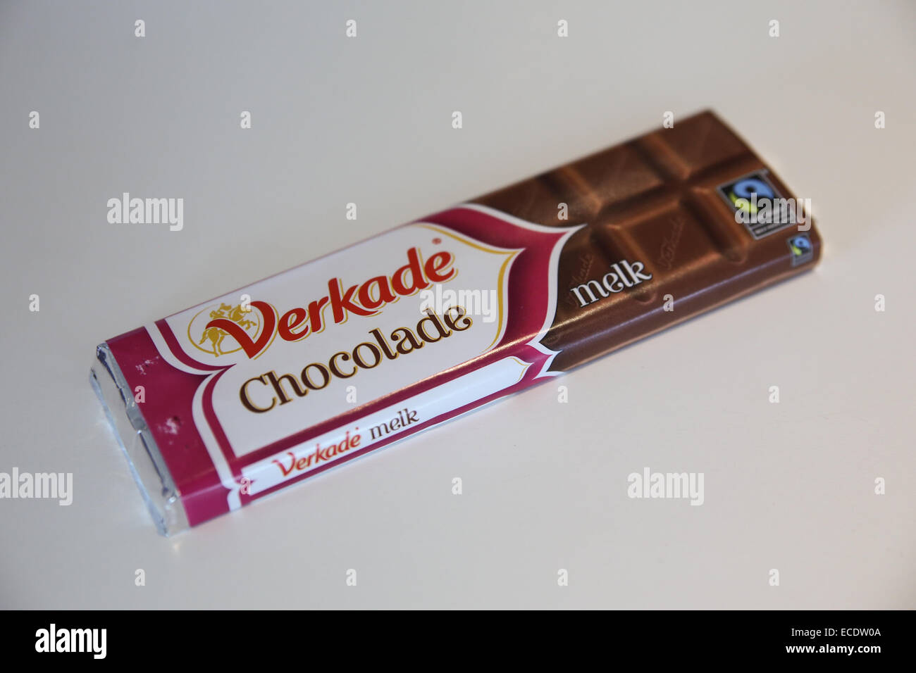 Verkade milke chocolate famous Netherlands brand Stock Photo - Alamy