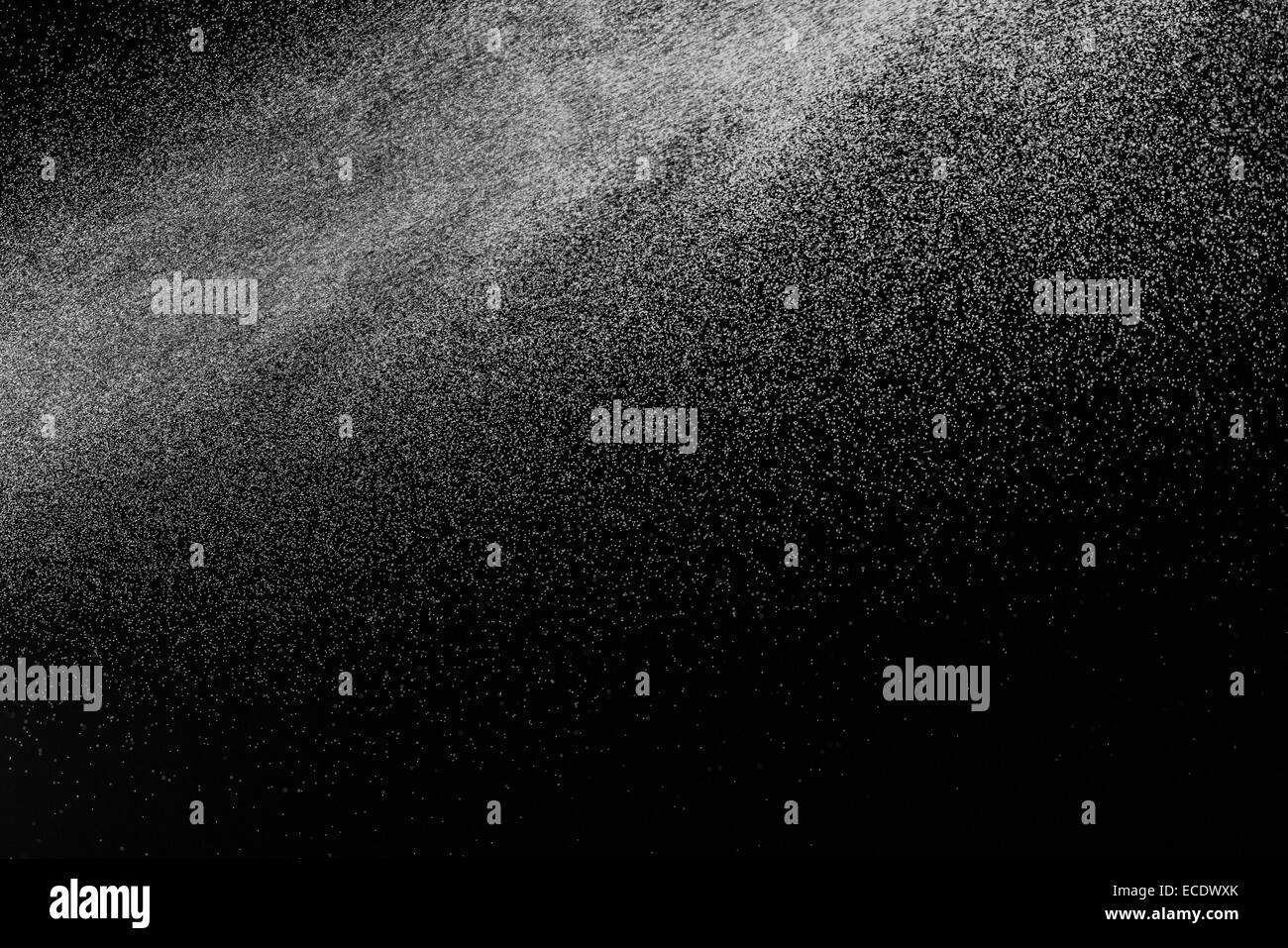 Water spray, black background hi-res stock photography and images - Alamy